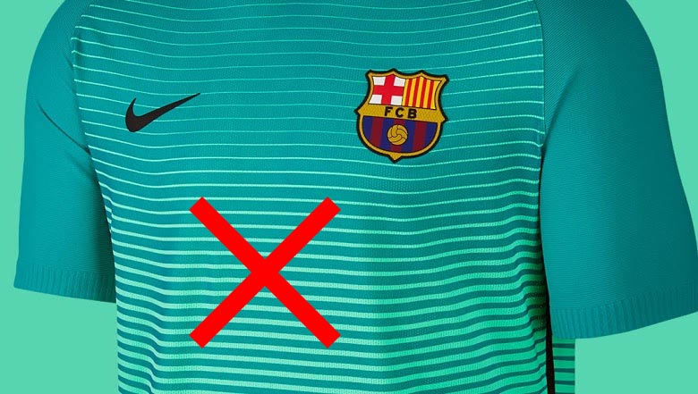 Now Available | FC Barcelona's 16-17 Third Kit Will Not Be Sold Without ...