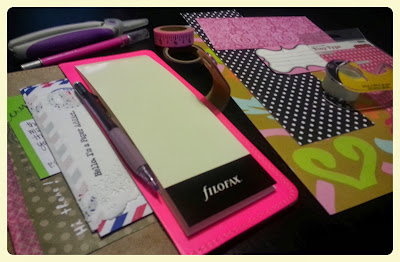 A Crafty Island Girl: Filofax DIY: Customized A5 Notepad