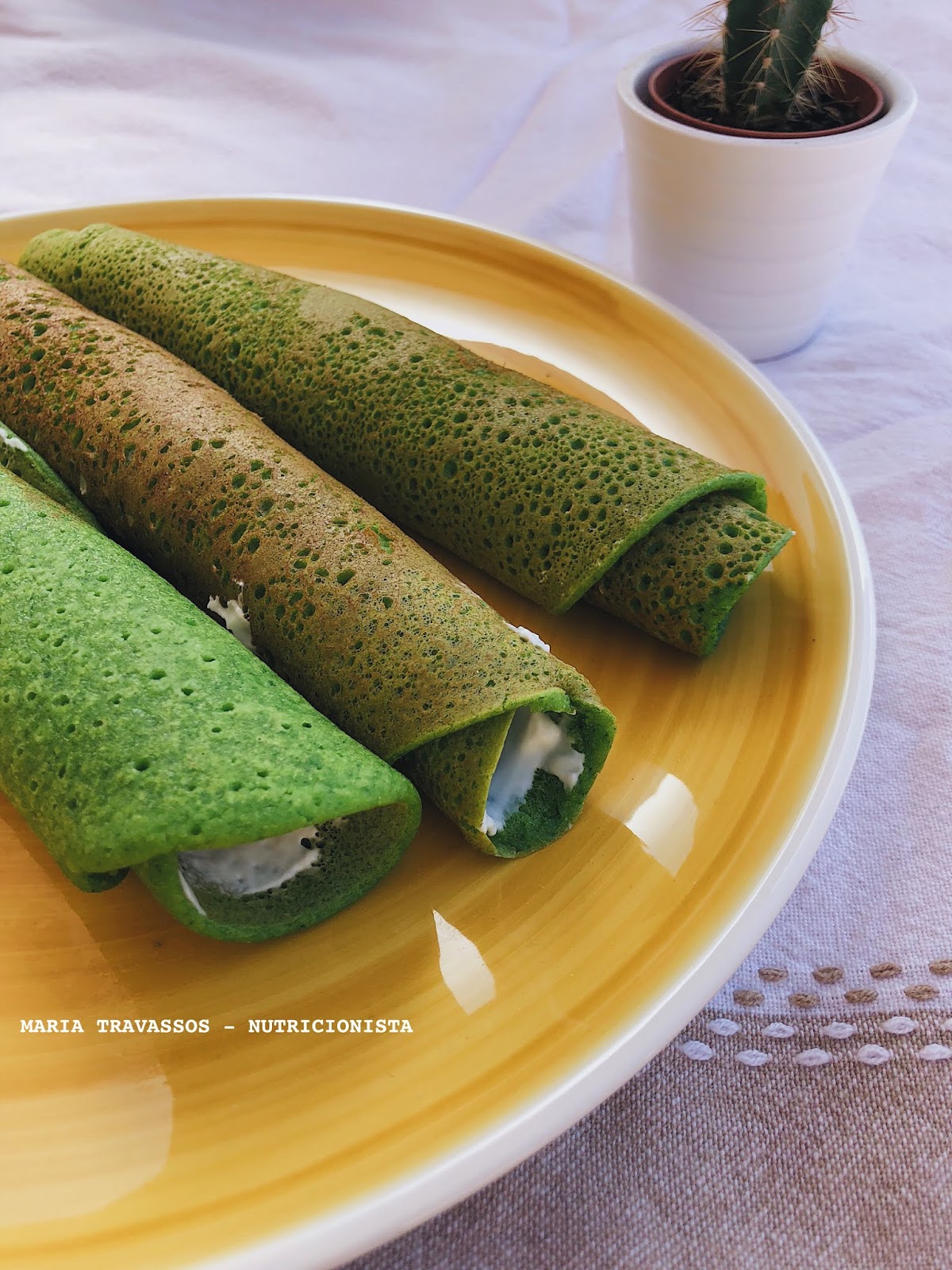 Crepes de espinafres | Maria Travassos - Nutricionista