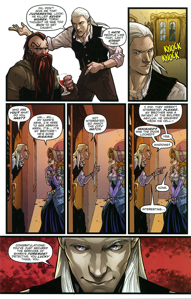 Kuronons': D&D comics history part 31 - Abraxis Wren of Eberron (IDW)