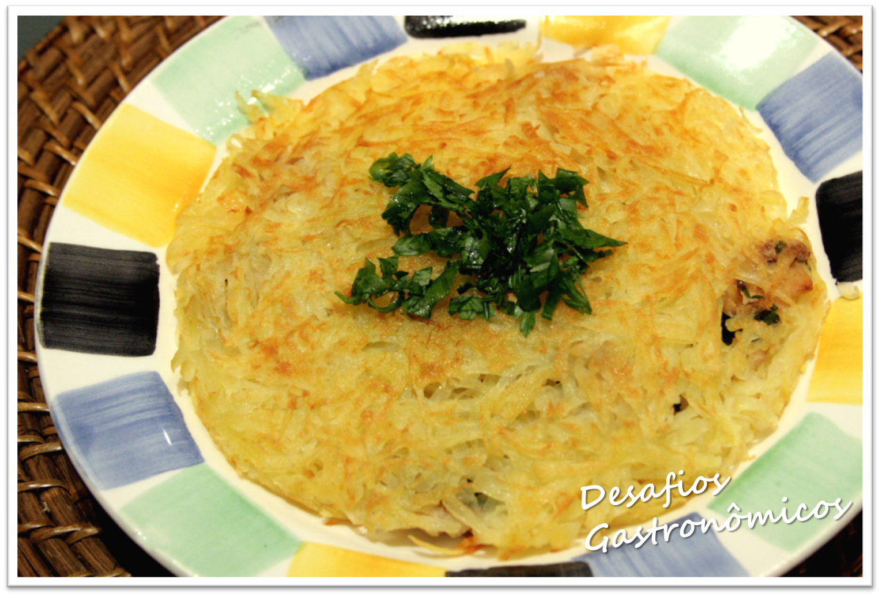 Desafios Gastronômicos: DESAFIO: Servir um jantar com Batata Rösti ...