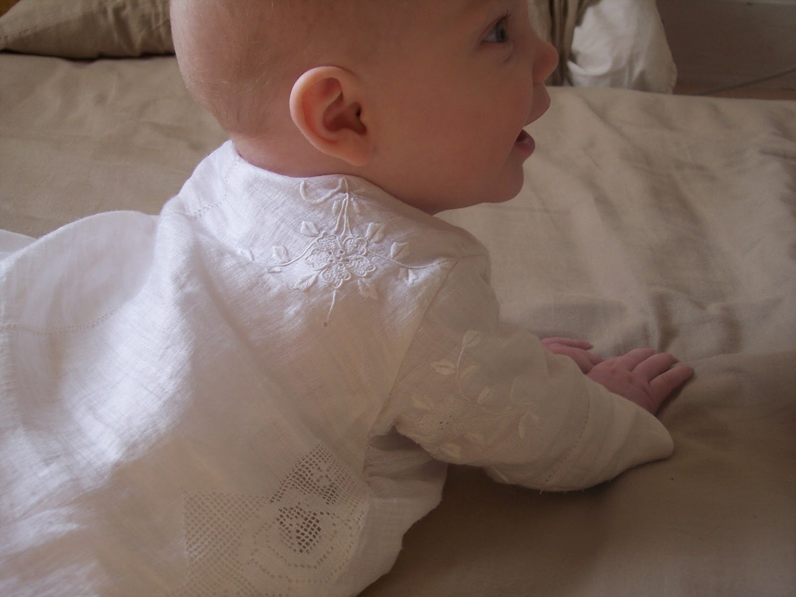 Flying Squirrel: A Gown for Baby Rafe