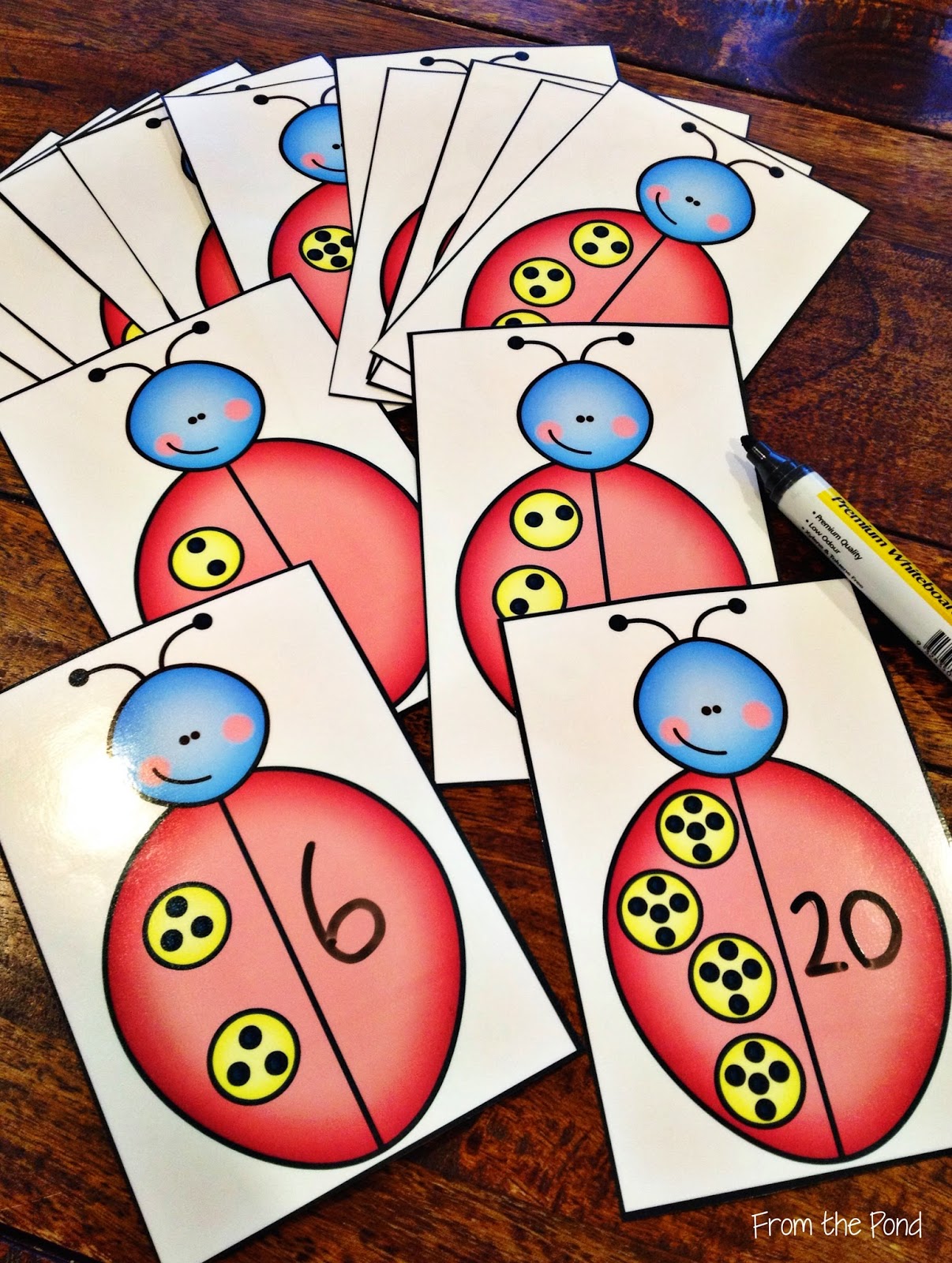 Ladybug Multiplication | From the Pond