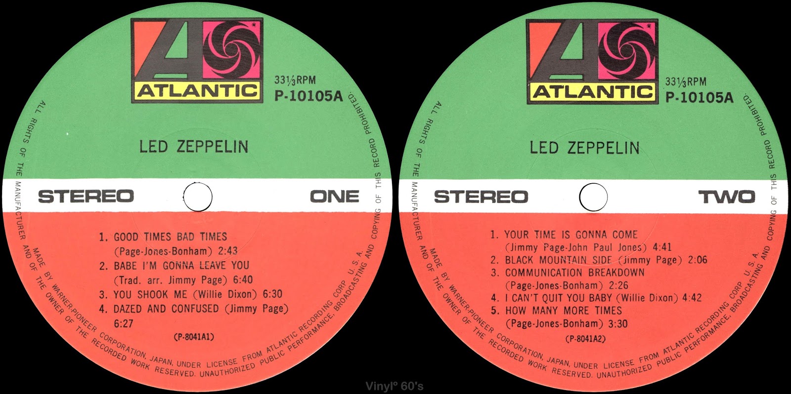 1969 Led Zeppelin - Led Zeppelin - Rockronología