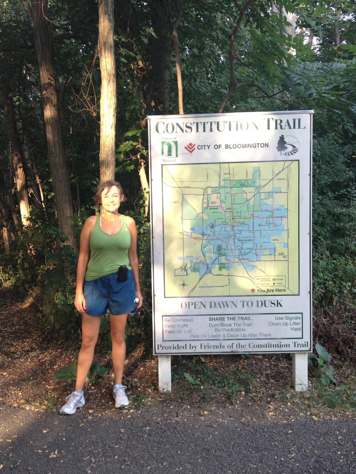 50 Hikes for My 50th!: Hike #40 - Constitution Trail, Bloomington, IL