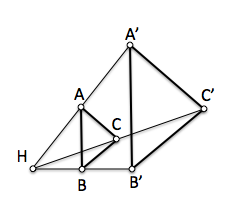 Figuras homotéticas (Matemáticas): Desarrollo
