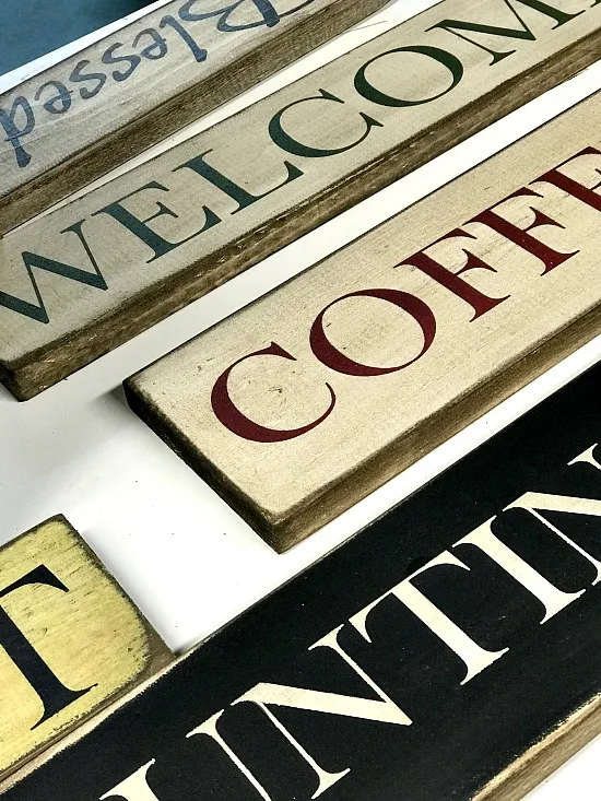 Create Rustic Signs Using a Vinyl Cutter