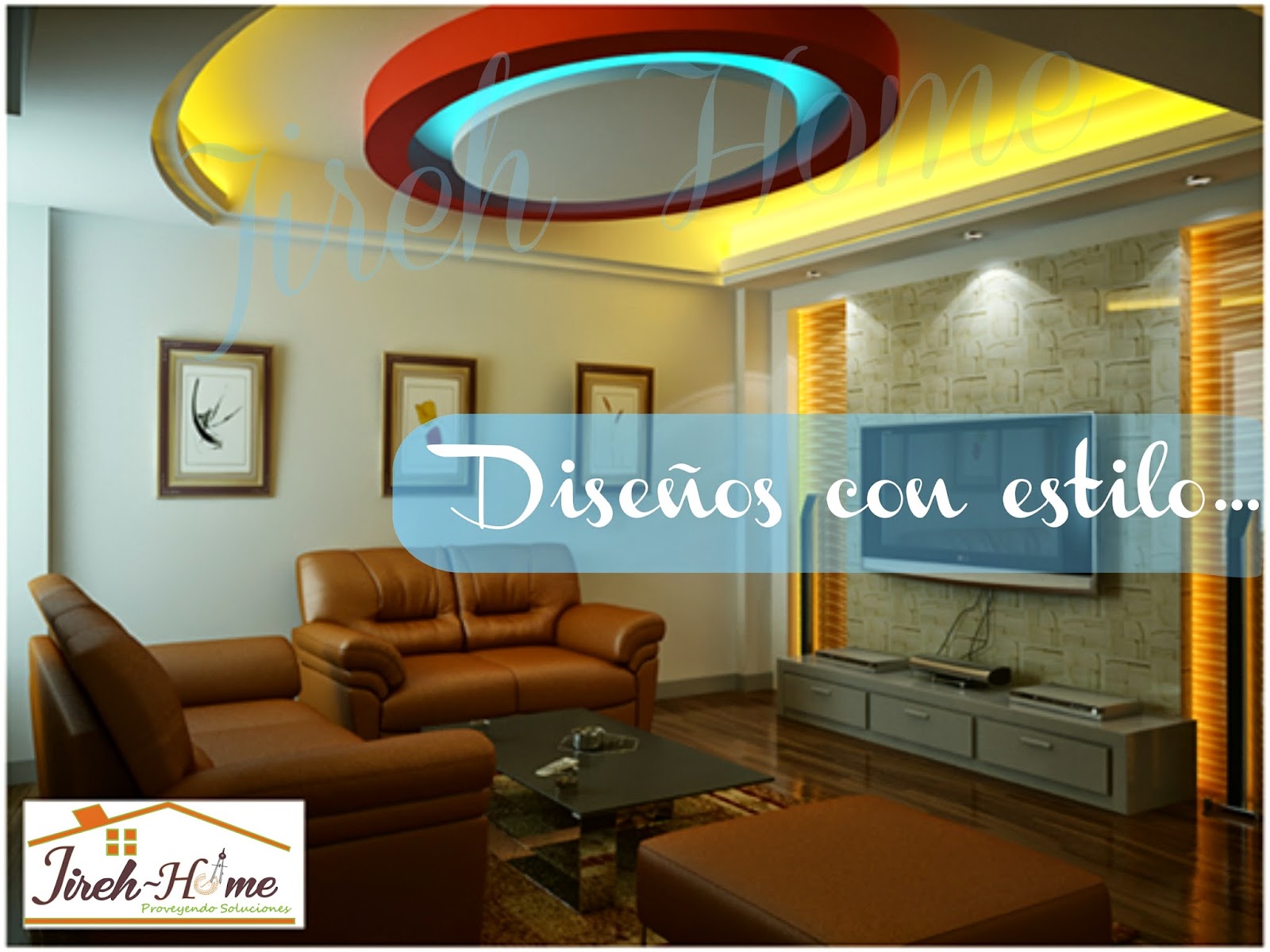 Tablaroca y Construcción Jireh Home: Diseños En Tablaroca (Plafones)