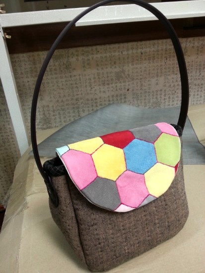 Hexagon Patchwork Bag ~ DIY Tutorial Ideas!