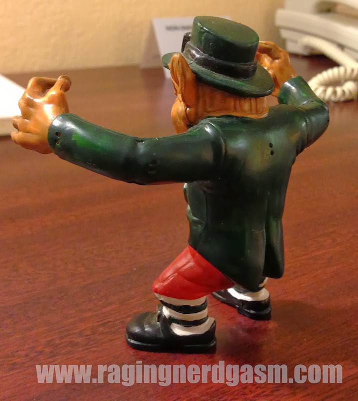 Raging Nerdgasm: Promotional Bendy Leprechaun movie promo toy