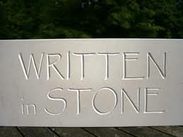 Poetiquejustis: Written in Stone