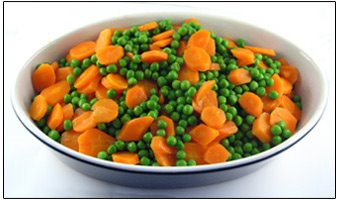 Anna's recepten: worteltjes en erwtjes