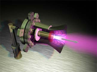 Magnetoplasmadynamic thrusters can have hundreds of times the thrust of ...