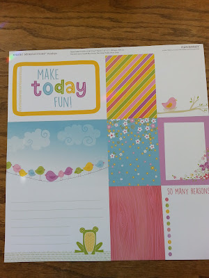 Marian's Creations: #1 Card of six using the Penelope Paper Packet