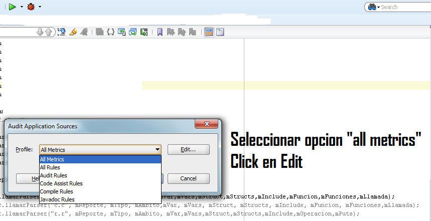 Métricas en JDeveloper, Estimar el Tamaño y Complejidad de un Proyecto