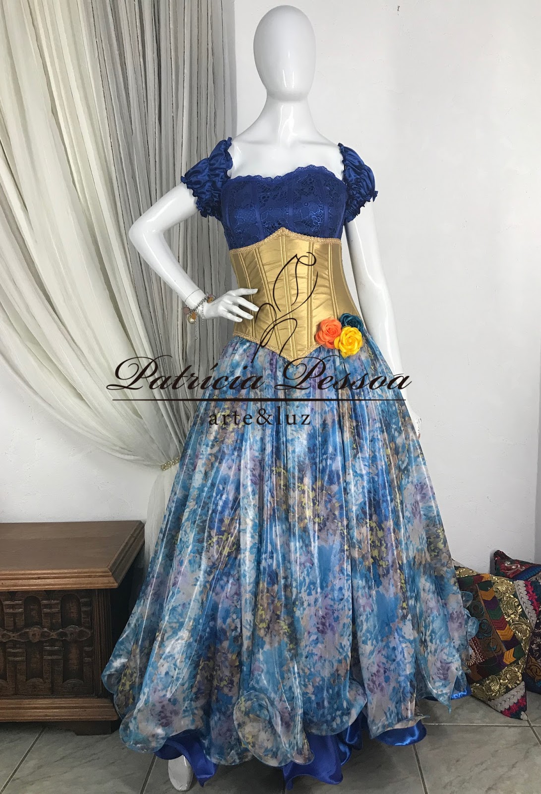 Atelier Patricia Pessoa: Roupa Cigana - (cód.03064)