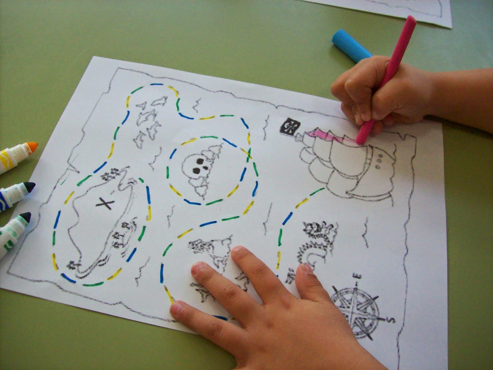 EDUCACIÓN INFANTIL CEIP PADRE MANJON: EL MAPA DEL TESORO