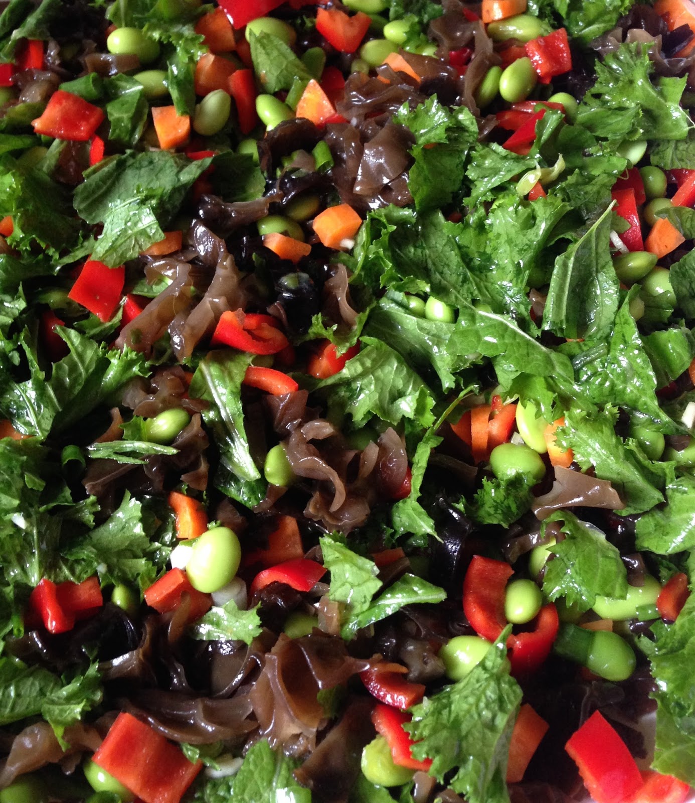 5 Element Food: Five Element Edamame Salad