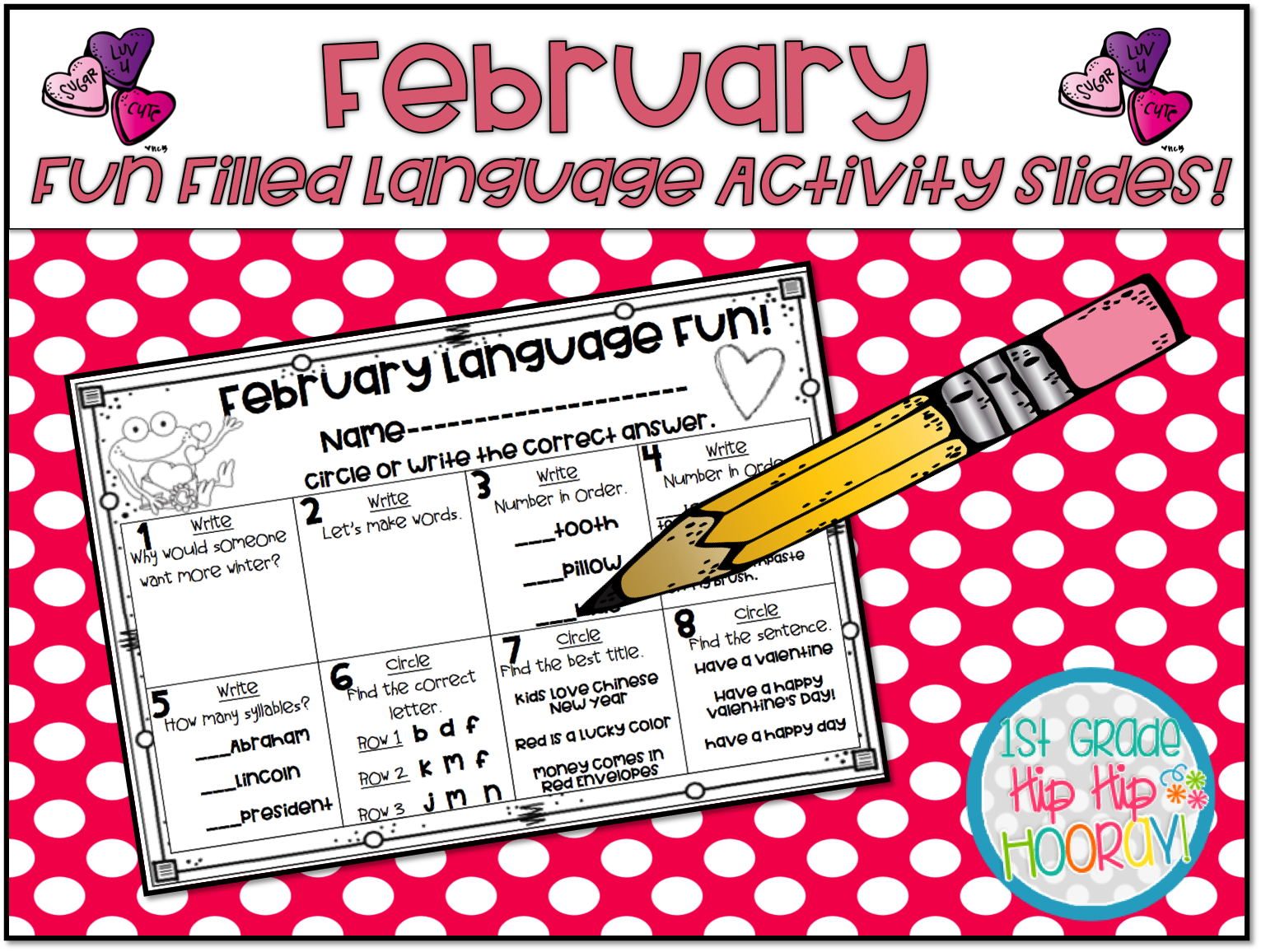 1st Grade Hip Hip Hooray!: Using Google or Power Point Slides for Fun ...
