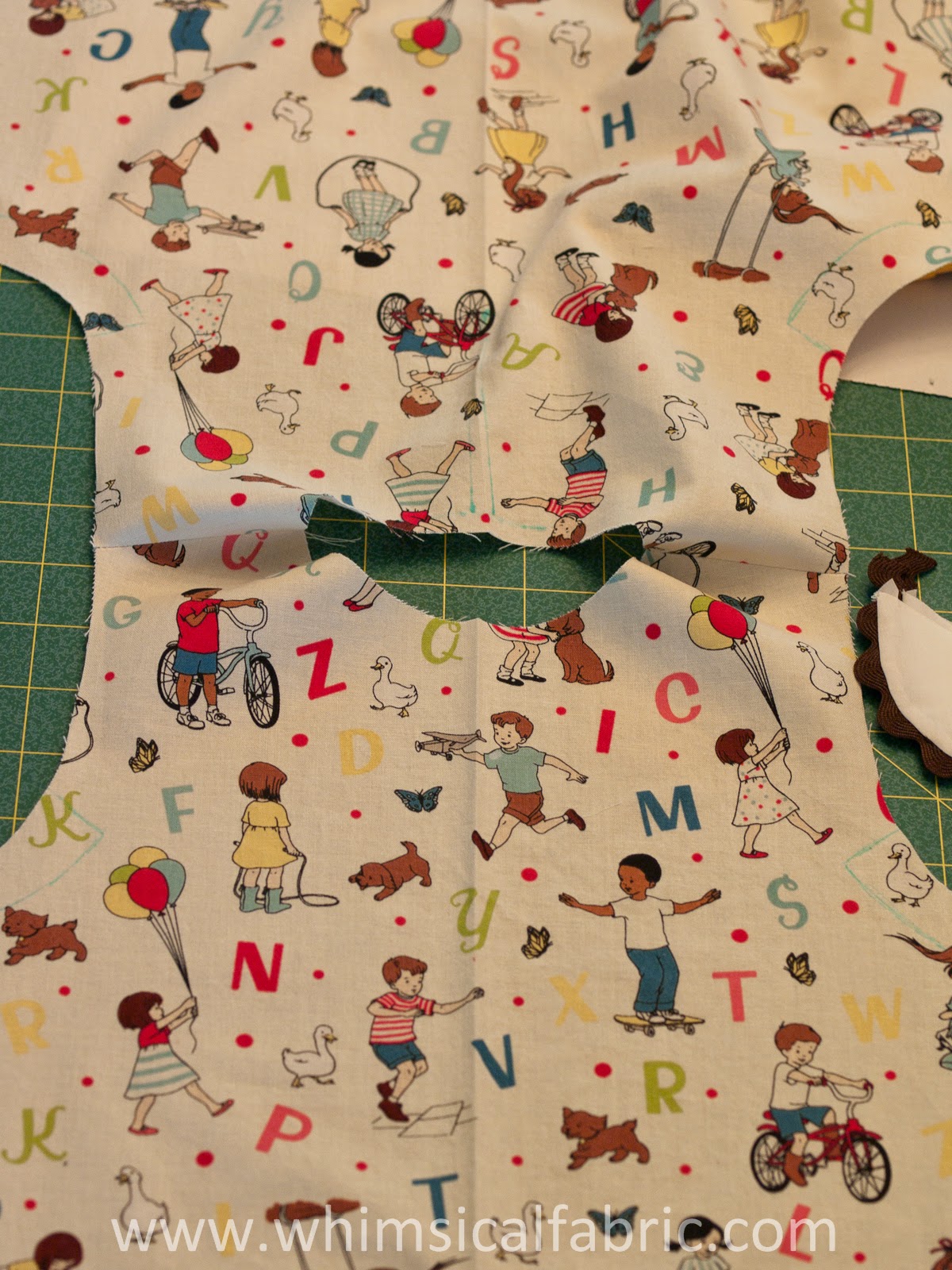 Whimsical Fabric: Sew Along #14 - Frannie Dress - Lesson #2