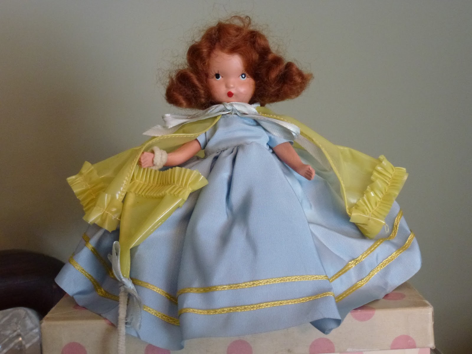 Nancy Ann Storybook Dolls: Nursery Rhyme Series #170 "RAIN, RAIN GO ...