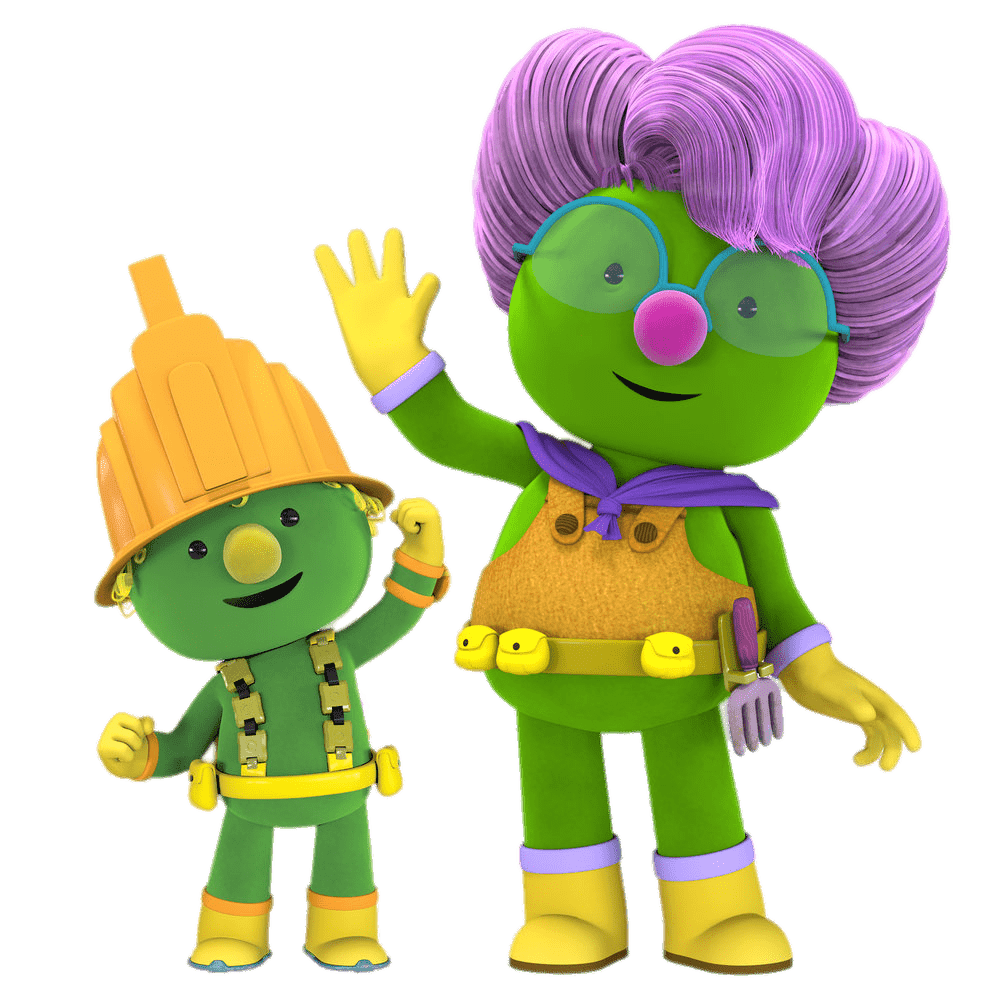 Cartoon Characters: Doozers (PNG's)