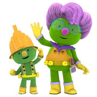 Cartoon Characters: Doozers (PNG's)