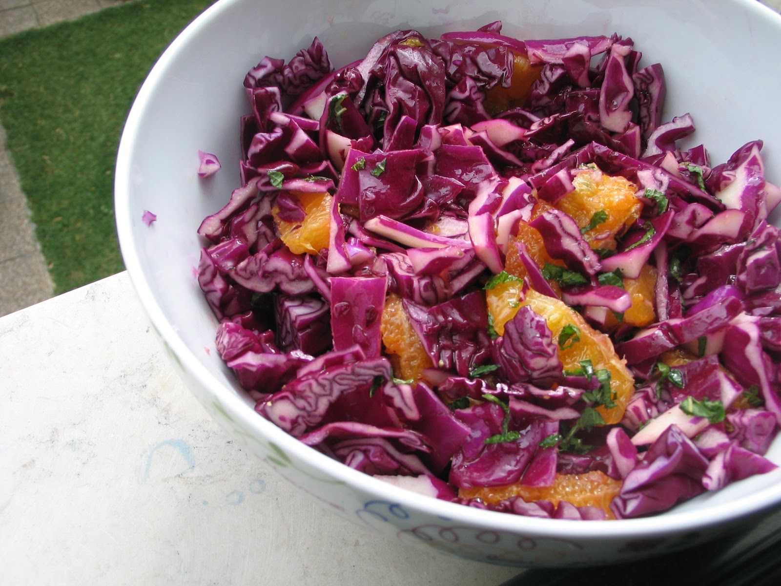 Receitas do Mercado: Salada de couve roxa