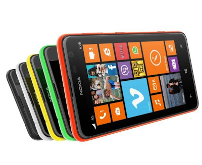 Nokia Lumia 625 Harga dan Spesifikasi, Lumia Layar Lebar