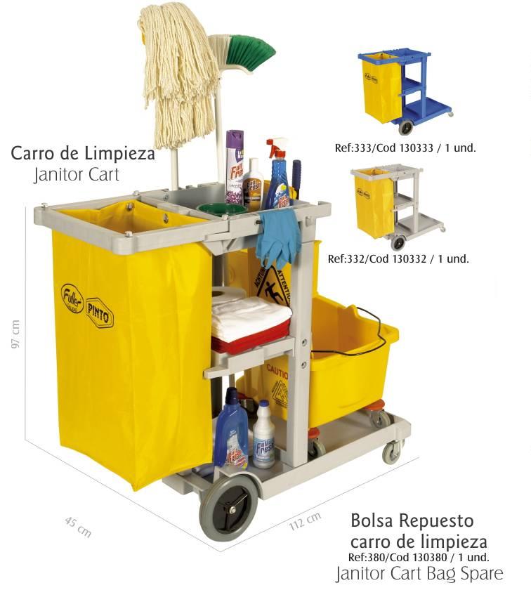 Carritos de servicio y aseo