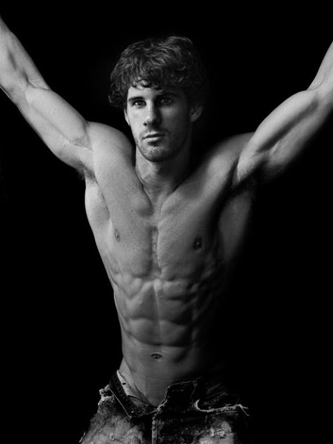 Strong Man: Handsome Muscular Man - Mike, Florida Muscular Man