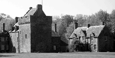 Tour Scotland: Old Photograph Hunterston Castle Scotland