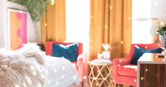 MY FAVORITE COLORFUL ONE ROOM CHALLENGE REVEALS | Dimples and Tangles