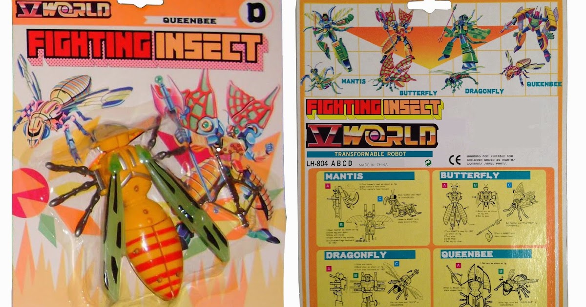 ROBO-SYNERGY: FIGHTING INSECT / ROBO-BUGS / WINGED-BOTS