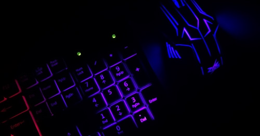 Zeus M-710 "Professional Mechanical” Keyboard and Gaming Mouse Bundle ...