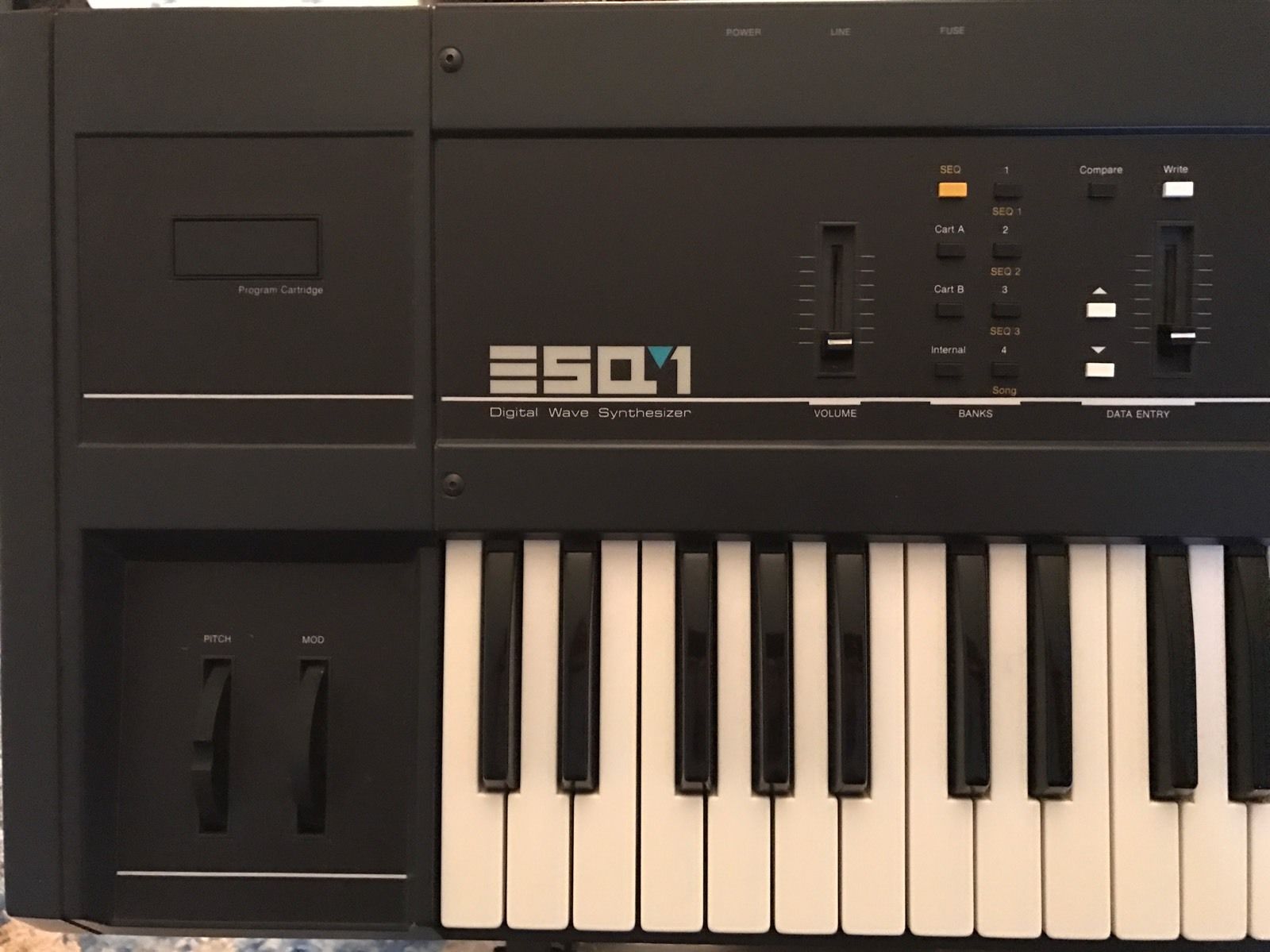 MATRIXSYNTH: Ensoniq ESQ-1 Digital/Analog Synthesizer w/SQX-10, SQX-20 ...