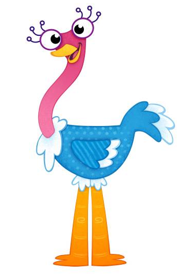 Me and my shadow: In the recording studio with Olive the Ostrich