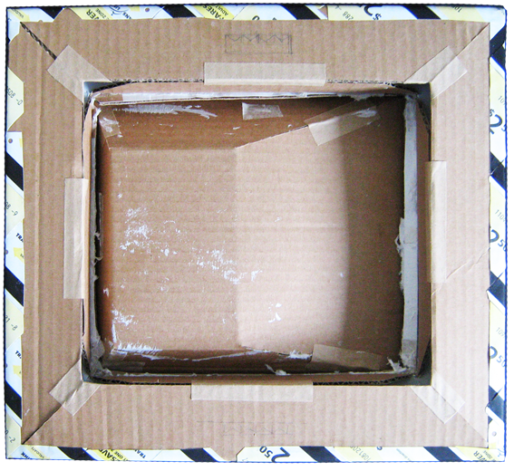 Cardboard Design Workshop: FRAME WITH BUS FARESAVER TICKETS