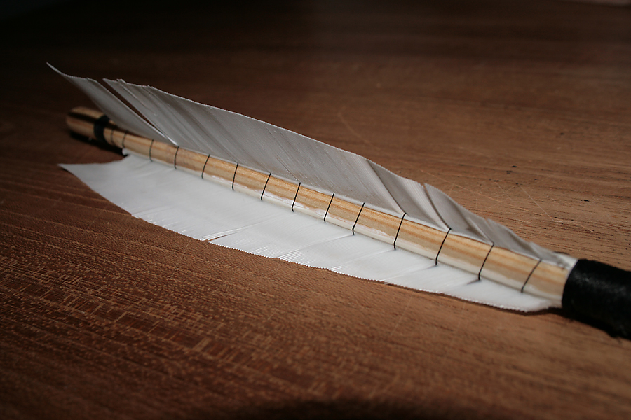 How to make tradtional arrows for selfbows