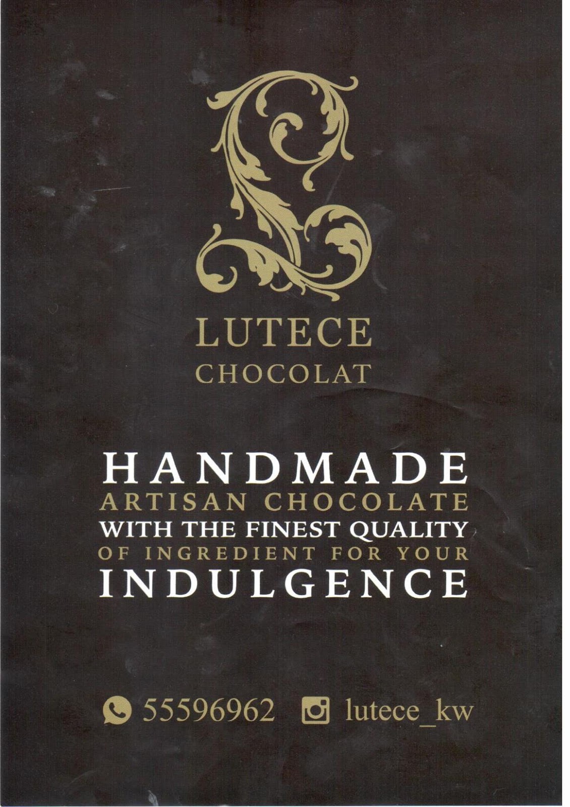 Desert Girl on Kuwait: Chocolates that Cater to Kuwaiti Palates: Lutece ...