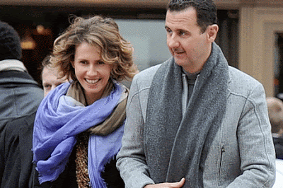 anna maria: Mrs Assad - first lady of Syria