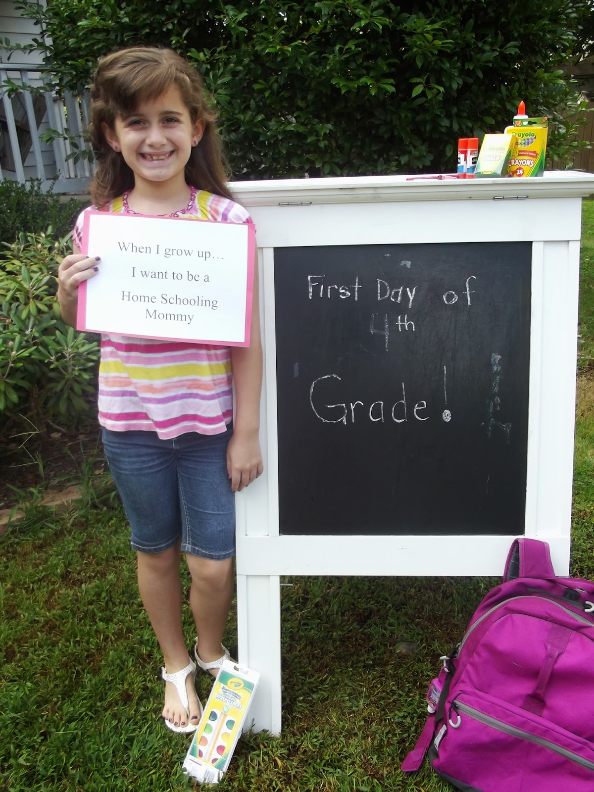Just a Girl...Who Loves: The First Day of School!