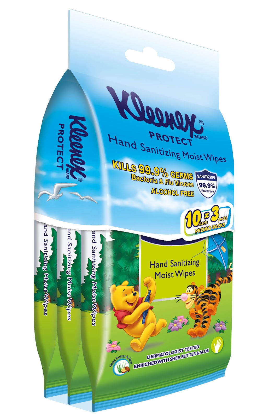 adline writes: Outsmart Sneaky Germs with Kleenex Wipes!