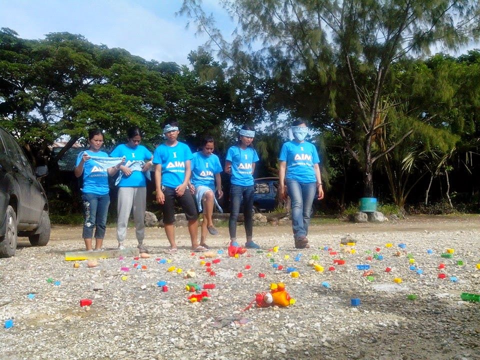 Team Building Activity: Minefield | Cebu Teambuilding Facilitators Network