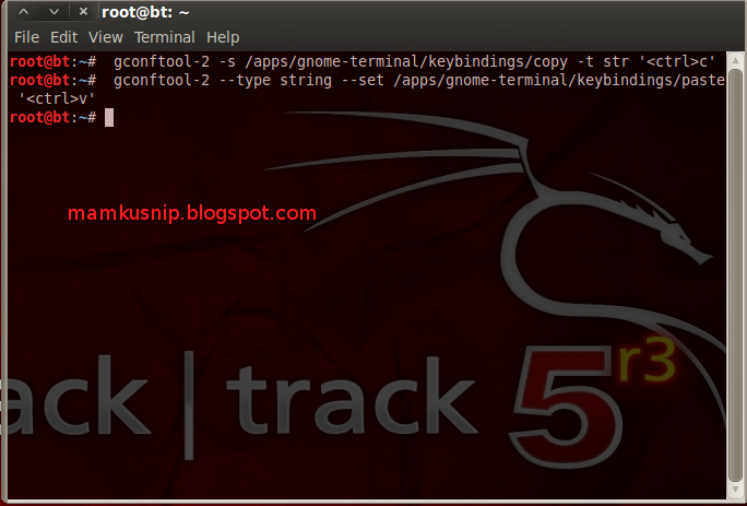 mamkusnip: Mengaktifkan CTRL+V dan CTRL+C di terminal Backtrack untuk ...