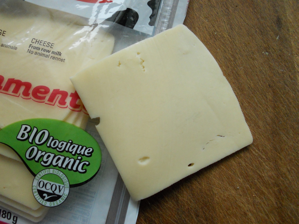 Snacking Squirrel: Raw Organic Cheese?