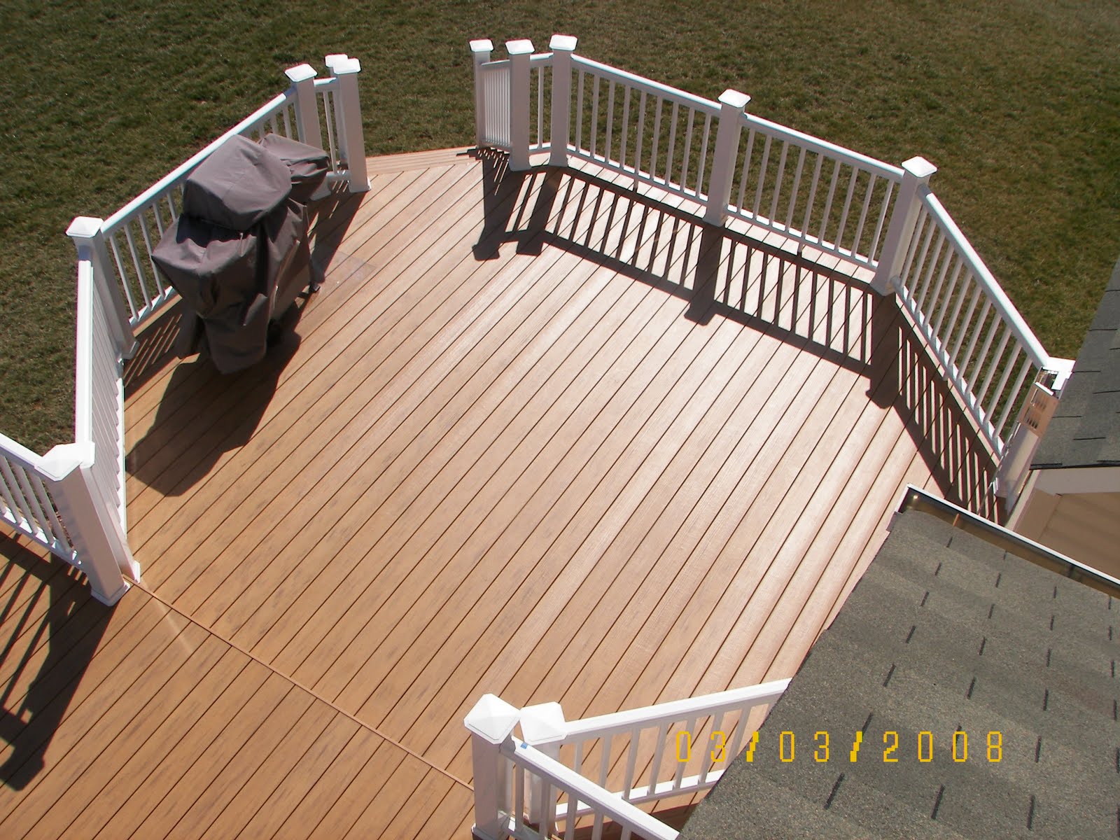 Fred E. Ocker - Builder: Custom Design built deck