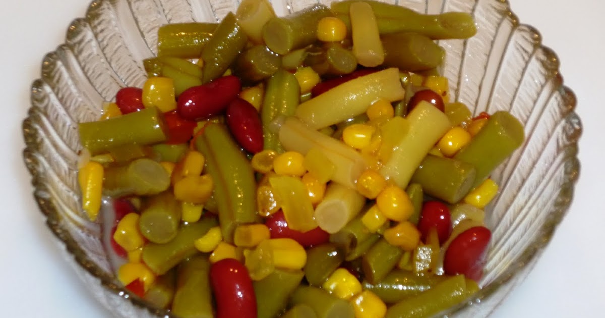 The Iowa Housewife: Bean Corn Relish Salad