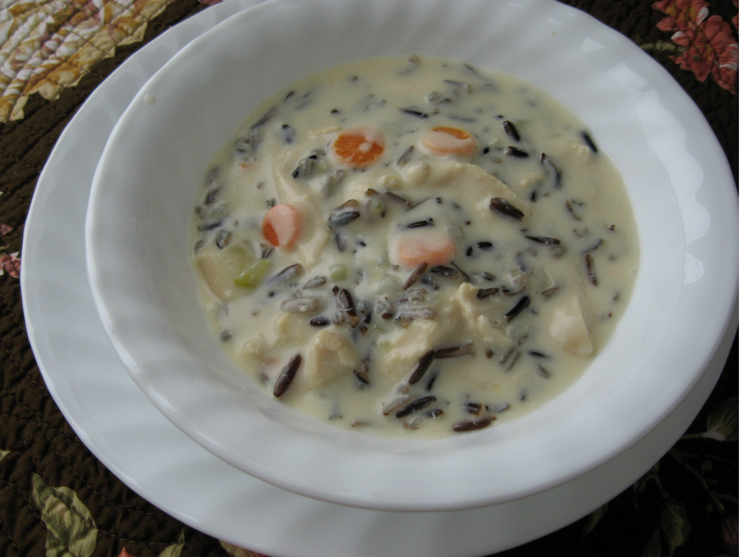 The Iowa Housewife: Wild Rice Soup