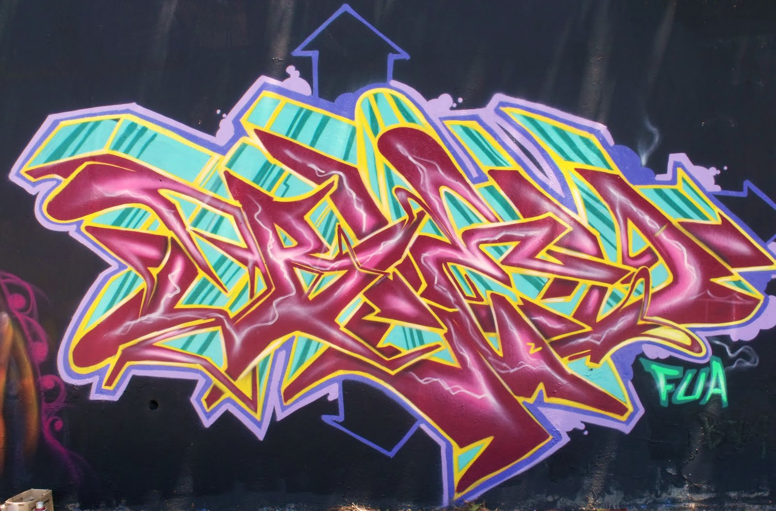 Nicaragua Graffiti Crew: BLEN bna kd (puerto rico)